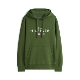 Tommy Hilfiger Sweatshirt 'BRAND LOVE' Herren Gr&ouml;&szlig;e M navy / dunkelgr&uuml;n / rot / wei&szlig;