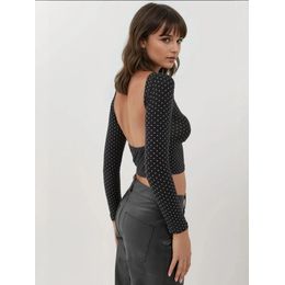 Hiccup Top Damen Gr&ouml;&szlig;e L schwarz / wei&szlig;