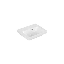 Villeroy & Boch V&B Handwaschbecken Subway 3.0 45x37cm, eck., m HL/mit &Uuml;berlauf, wei&szlig; ; Villeroy & Boch (43704501)