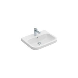Villeroy & Boch V&B Waschtisch Architectura 60x47cm, 1 Hahnl., m &Uuml;L, wei&szlig; C-plus ; Villeroy & Boch (418860R1)