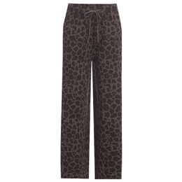 Gina Benotti Damen Loungewear-Hose im Leo-Look