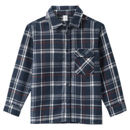 Topolino Jungen Flanell-Hemd mit Karo-Muster