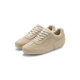 Vivance Sneaker 'Schnürhalbschuh, Freizeitschuh,' beige Gr. 39 für Damen