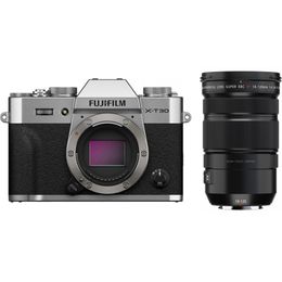 Fujifilm X-T30 III Silber + XF 18-120mm f4 LM PZ WR