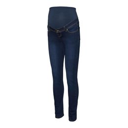 MAMALICIOUS Umstand Jeans 'MLKairo' Damen Gr&ouml;&szlig;e 28 dunkelblau