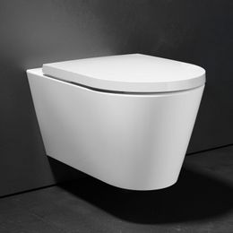 Laufen Kartell spülrandloses Wand-WC, SilentFlush, EasyFit