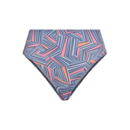 Lscn By Lascana Bikinihose 'Lisa' Damen Gr&ouml;&szlig;e XXS blau / hellblau / orange / pink