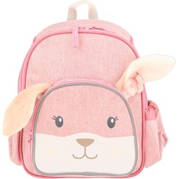 Kinderrucksack Sterntaler "Hase Hanni mit Kühlfunktion", Kinder, Gr. B/H/T: 24cm x 30cm x 10cm, mattrosa, Polyester, Rucksäcke, Hauptfach mit Kühlfunktion
