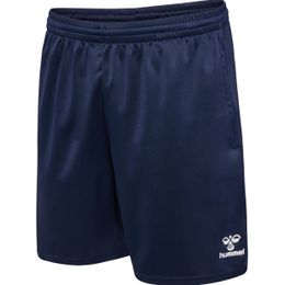 Shorts Hummel, Herren, Gr. 3XL, N-Gr, blau (marine), Obermaterial: 100% Polyester, Hosen, schnell trocknend