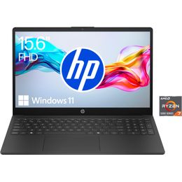 HP Notebook "15-fc0287ng", jet schwarz, 16 GB RAM 1.000 GB SSD, Ryzen 7, Windows 11 Home,ToucHPad,Webcam, Notebooks