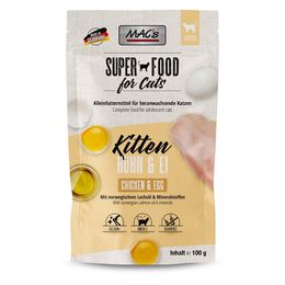 12x100g MAC's Cat Pouchpack Kitten Huhn & Ei
