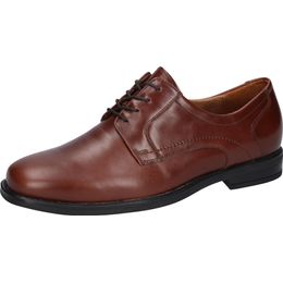 Waldl&auml;ufer Schn&uuml;rschuh WALDL&Auml;UFER "Kuno", Herren, Gr. 6,5 (40), braun (cognac), Nappaleder, Schuhe Schn&uuml;rschuh, in eleganter Optik, H-Weite, Freizeitschuh, Halbschuh, Schn&uuml;rschuh