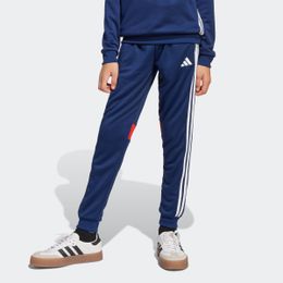 Trainingshose adidas Performance "TIRO ES SW PT Y", Jungen, Gr. 152, N-Gr, blau (team navy blau, rot), Obermaterial: 100% Polyester. Bündchen: 100% Polyester. Taschenfutter: 100% Polyester, Hosen