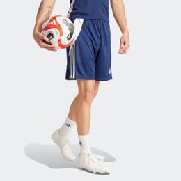 Trainingsshorts adidas Performance "TIRO24 TRSHO", Herren, Gr. XL, N-Gr, blau (team navy blau 2, wei&szlig;), Obermaterial: 100% Polyester, Hosen