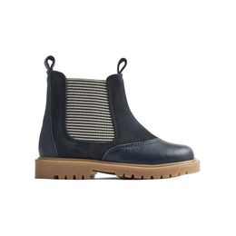 Wheat Leder-Chelsea-Boots in Dunkelblau - 48% | Größe 33 | Kinderstiefeletten