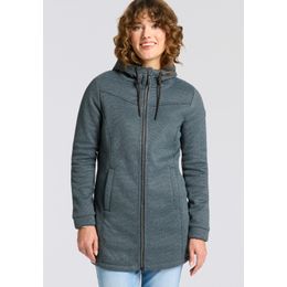 G.I.G.A. by Killtec Strickfleecejacke "GW 37 WMN KNTFLC PRK", Damen, Gr. 36, sturm, Obermaterial: 100% Polyester, G.I.G.A. DX BY KILLTEC, Jacken, w&auml;rmend & windabweisend, &Uuml;bergangsjacke