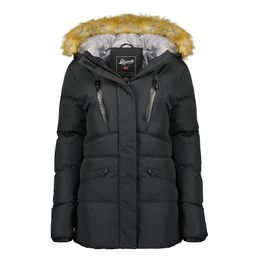 Geographical Norway Winterjacke "Crown" in Schwarz - 72% | Größe S | Damenjacken