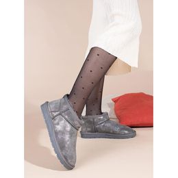 Gooce Leder-Winterboots "Mindy" in Grau - 56% | Größe 39 | Damen-stiefel