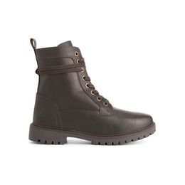 TRAVELIN' Leder-Boots "Logstrup" in Braun - 59% | Größe 42 | Herrenstiefel