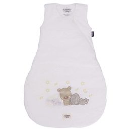 Sterntaler Ganzjahres-Schlafsack in Wei&szlig; - 45% | Gr&ouml;&szlig;e 110 cm | Babyschlafsaecke