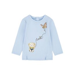 Levi's Kids Longsleeve "Bear notched" in Hellblau - 72% | Gr&ouml;&szlig;e 62 | Baby-langarmshirts