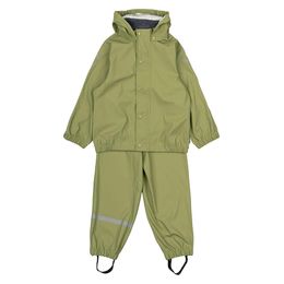 Mikk-line 2tlg. Regenoutfit in Khaki - 30% | Größe 104 | Kinder-outdoor-jacken