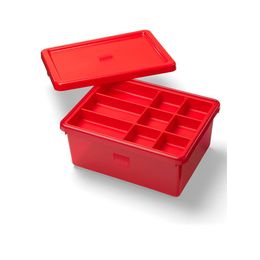 Lego Aufbewahrungsbox "Sort & Store Medium" in Rot - (B)15 x (H)6 x (T)12 cm - 20% | Kisten-koerbe