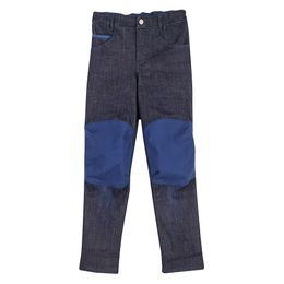 Finkid Funktionshose "Kuusi Thermo Denim" in Dunkelblau - 44% | Größe 100/110 | Babyhosen