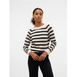 Véro Moda Vero Moda Pullover in Weiß/ Schwarz - 20% | Größe S | Damen-pullover-cardigans