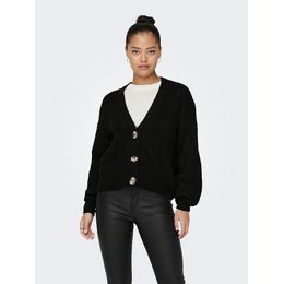 Jacqueline de Yong JDY Cardigan "Justy" in Schwarz - 21% | Größe S | Damen-pullover-cardigans