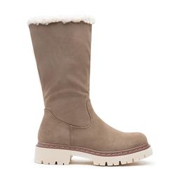 Foreverfolie Winterstiefel in Khaki - 55% | Größe 40 | Damen-stiefel