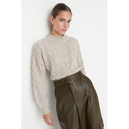 Trendyol Pullover in Grau - 43% | Gr&ouml;&szlig;e S | Damen-pullover-cardigans