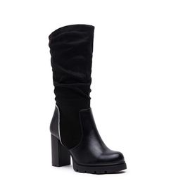 Foreverfolie Stiefel in Schwarz - 65% | Gr&ouml;&szlig;e 36 | Damen-stiefel