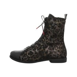 Think! Leder-Boots in Schwarz - 59% | Größe 40 | Damen-stiefel