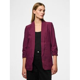 Pieces Blazer "Bosella" in Dunkelviolett - 45% | Gr&ouml;&szlig;e XS | Damenjacken