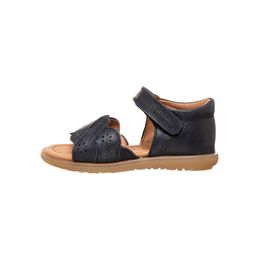 POM POM Leder-Sandalen in Dunkelblau - 40% | Größe 33 | Kindersandalen