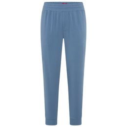 HUGO UNDERWEAR Damen Sweatpants "Laze Pants CW", Gr. Sopen blau 496, Jersey, Obermaterial: 95% Baumwolle, 5% Elasthan, Basic, Hosen