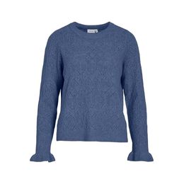 Vila Pullover in Blau - 42% | Größe M | Damen-pullover-cardigans