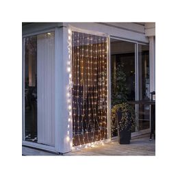 STAR TRADING LED-Lichtervorhang "Sherrie" in Warmweiß - (L)200 x (B)100 cm - 26% | Lichterketten-dekobeleuchtung