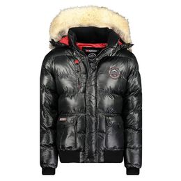 Geographical Norway Steppjacke "Bugs" in Schwarz - 63% | Größe 140 | Kinderjacken