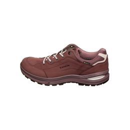 Lowa Leder-Sneakers in Rosa/ Weiß - 38% | Größe 42 | Damen-sneakers
