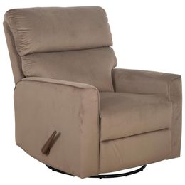 P & B Relaxsessel, Taupe, Textil, 87.5x103.5x99 cm, Relaxfunktion, Wohnzimmer, Sessel, Relaxsessel