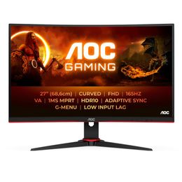 AOC Gaming-Monitor »C27G2E/BK« 68, 5 cm/27 ′′ 1920 x 1080 px FHD 1 Reaktionszeit 165 Hz schwarz Neigbar, Adaptive-Sync