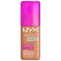 NYX Foundation »Professional Makeup Make 'EM Wonder Foundation« natur Soft matte, aufbaubare Deckkraft - bis zu 24H Halt