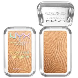 NYX Highlighter »Professional Makeup Buttermelt Highlighter« bronze Multi-Chrome Highlighter Butta In Bronze für den Extra-Glow