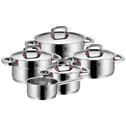 WMF Topf-Set »Premium One Induktion 5-teilig, Kochtopf Set mit Metalldeckel« Set, Bratentopf Ø 20 cm, Kasserolle Ø 16 cm, Fleischtopf Ø 16/20/24...