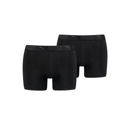 Puma Boxershorts »MEN SPORT MICROFIBER BOXERS 2P« Packung, 2er Pack, mit Logo-Bund schwarz S S Herrenunterhose von Levi's