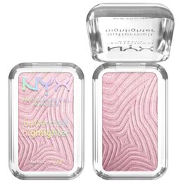 NYX Highlighter »Professional Makeup Buttermelt Highlighter« rosa Multi-Chrome Highlighter U Butta Werk für den Extra-Glow