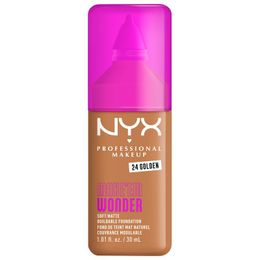 NYX Foundation »Professional Makeup Make 'EM Wonder Foundation« natur Soft matte, aufbaubare Deckkraft - bis zu 24H Halt