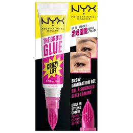 NYX Augenbrauen-Gel »Professional Makeup The Brow Glue Crazy Lift« transparent Augenbrauengel mit extremem Halt